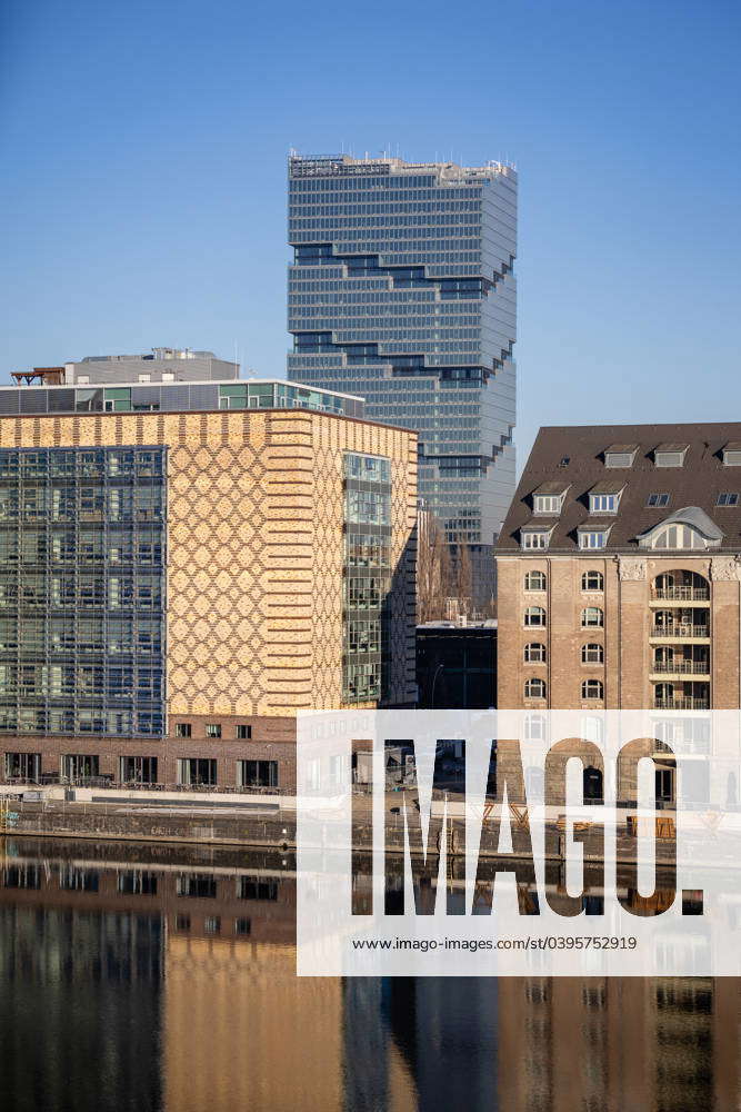 Berlin city view Edge East Side Berlin, also known as Amazon Tower ...