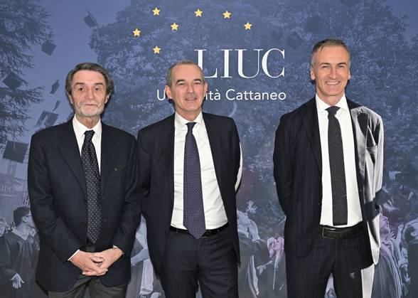 Milan, Italy Fontana and Fermi at LIUC Castellanza University Milan ...