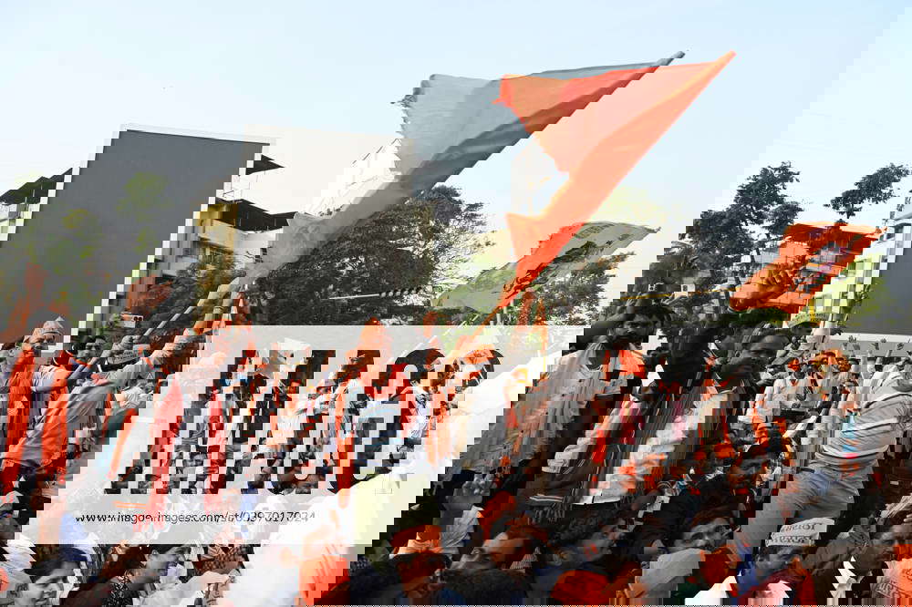 NAVI MUMBAI, INDIA - JANUARY 27: Huge Crowd gather at Chhatrapati ...