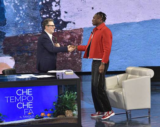 photo IPP Mario Romano Milan 17 03 2024 TV broadcast CHE TEMPO CHE FA ...