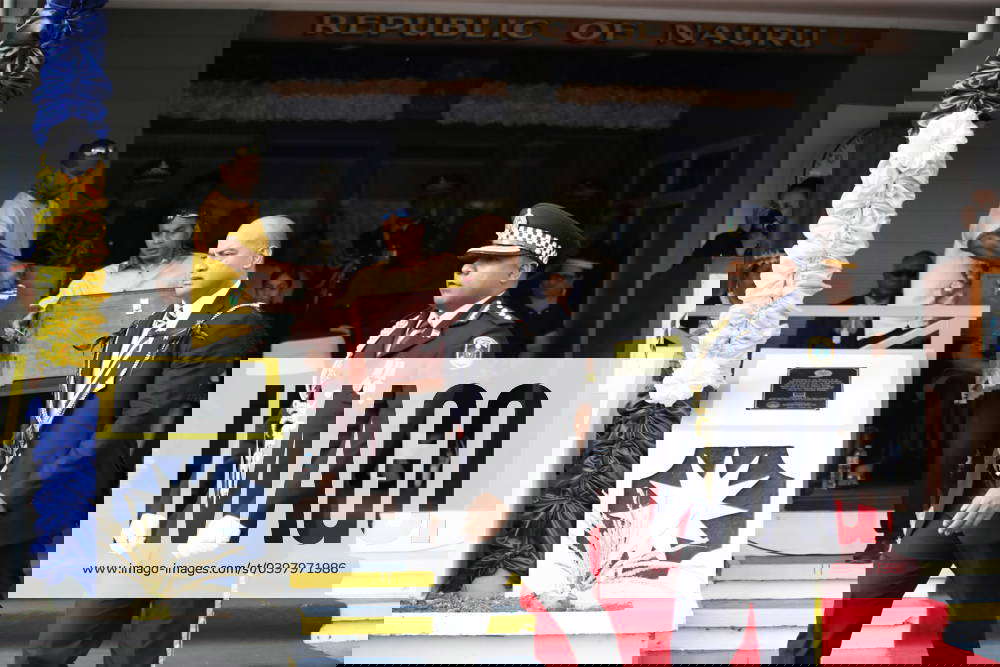 YAREN, Jan. 31, 2024 -- Nauru President David Adeang attends the ...