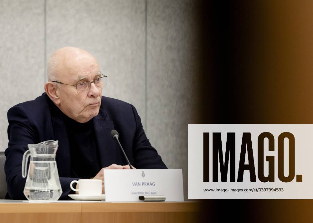 THE HAGUE - Michael van Praag, chairman of RVC Ajax, during a round ...