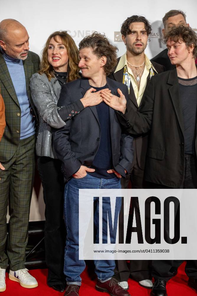 Actress Ruth Becquart, actor Titus De Voogdt, Actor Aime Claeys and ...