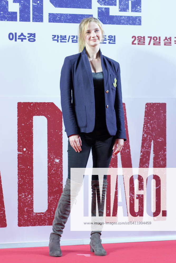 Dead Man film Premiere SEOUL, SOUTH KOREA, FEB 06: Canadian model ...