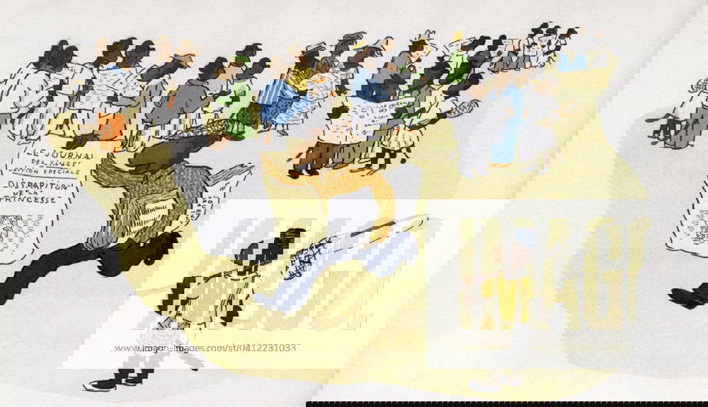 Zephir (little monkey) hearing that princess Isabelle has disappeared ...