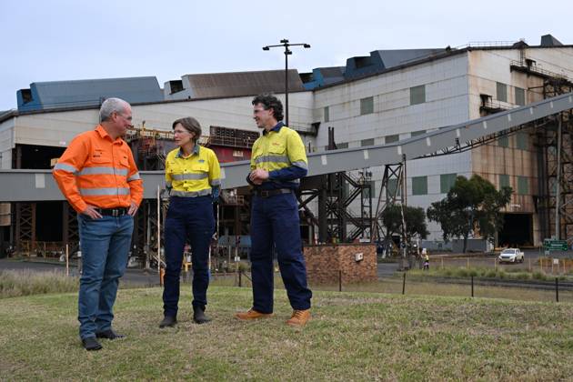 BHP RIO TINTO BLUESCOPE PORT KEMBLA, BHP WAIO Asset President, Tim Day ...