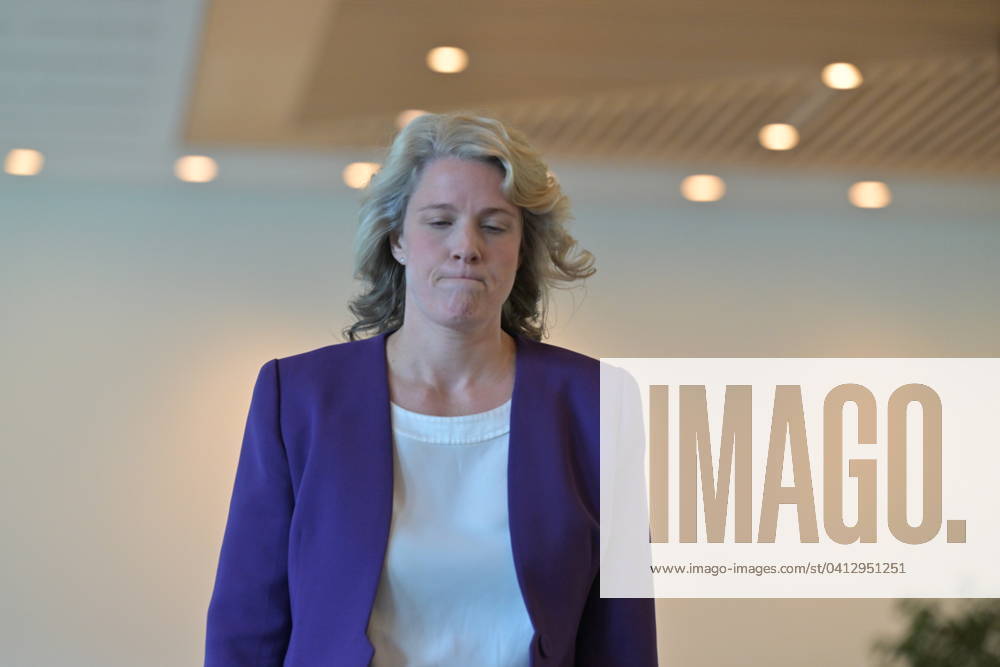 CLARE O NEIL PRESSER, Minister for Home Affairs Clare ONeil at a press ...