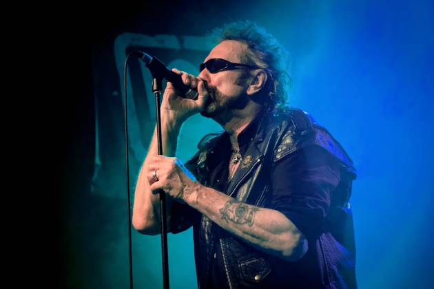 Anti nowhere league performs in Southampton, UK - 09 Feb 2024 Frontman ...