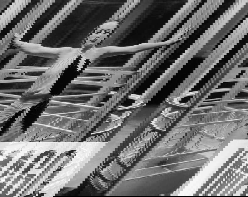 American Actress Joan Crawford As She Appeared In The Title Role Of ...