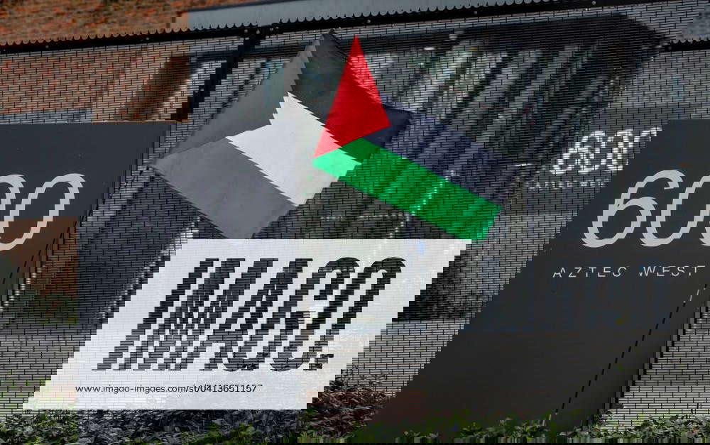 Palestine Action Blockade Elbit Systems in Bristol, UK - 14 Feb 2024 A ...