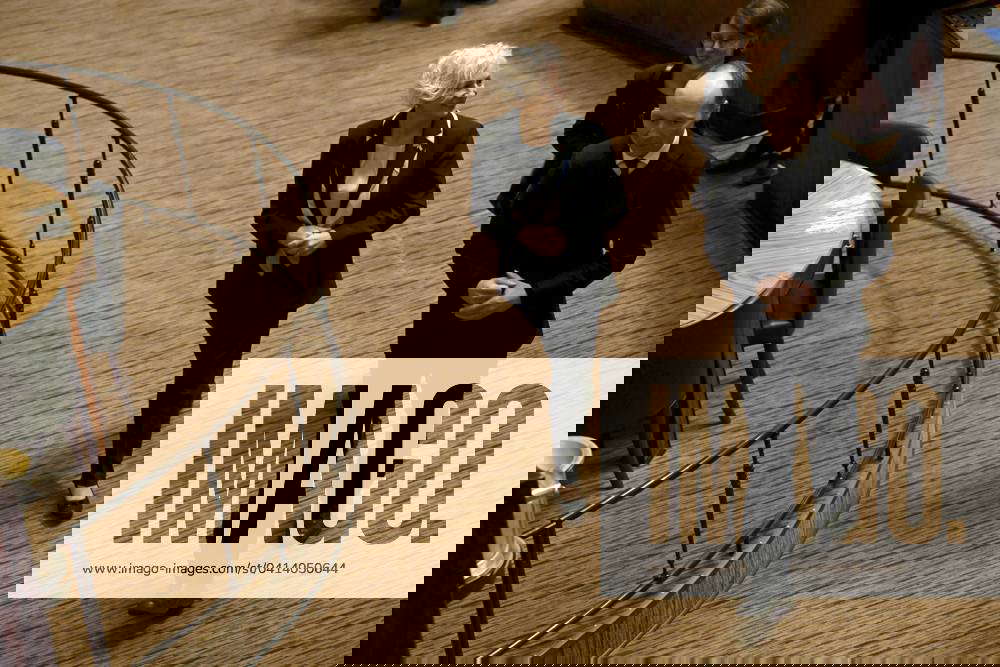 The Speaker of the Finnish Parliament Jussi Halla-aho leads his Latvian ...