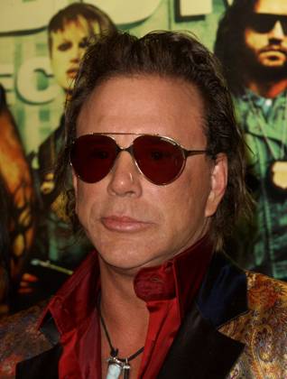 Domino Premiere-Hollywood Mickey Rourke attends New Line Cinemas Los ...