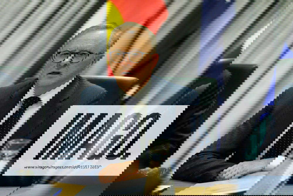 FEDERAL CABINET MEETING PERTH, Prime Minister Anthony Albanese speaks during a Federal Cabinet