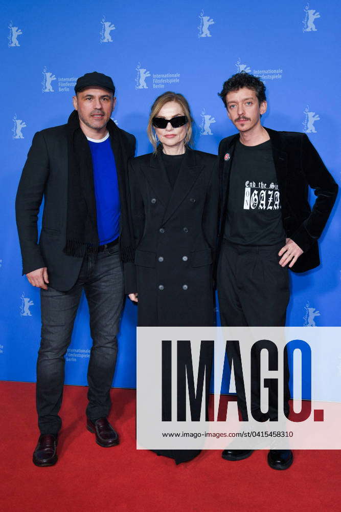 Berlinale My New Friends Photocall Stephane Rideau, Isabelle Huppert ...