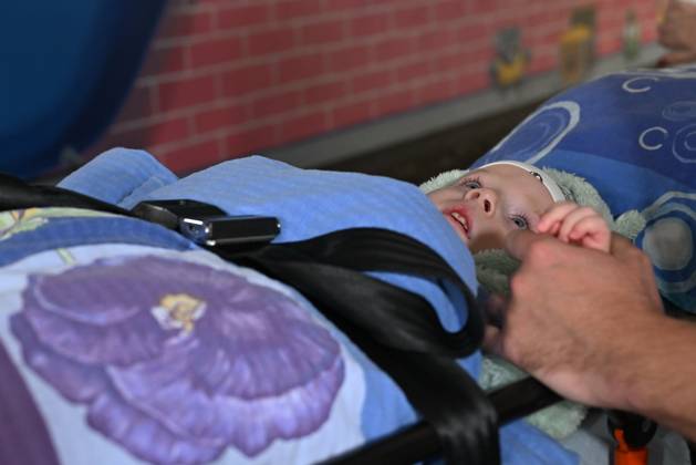 Martin, a two-year-old Czech boy with a very rare genetic disorder, has ...