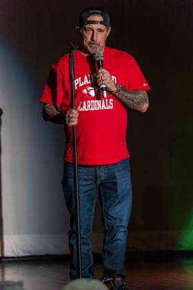 Plainfield, New Jersey, U.S: Comedian RICH VOS at the Plainfield ...