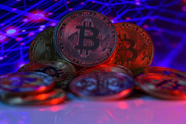 Bitcoin - Crypto Coins - Photo Illustration A visual representation of ...