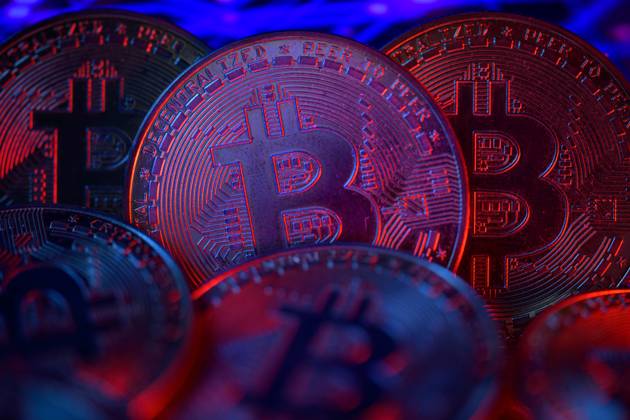 Bitcoin - Crypto Coins - Photo Illustration A visual representation of ...