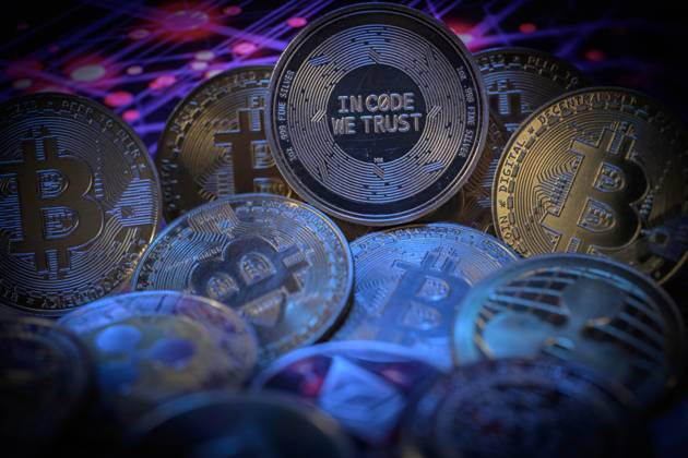 Bitcoin - Crypto Coins - Photo Illustration A visual representation of ...