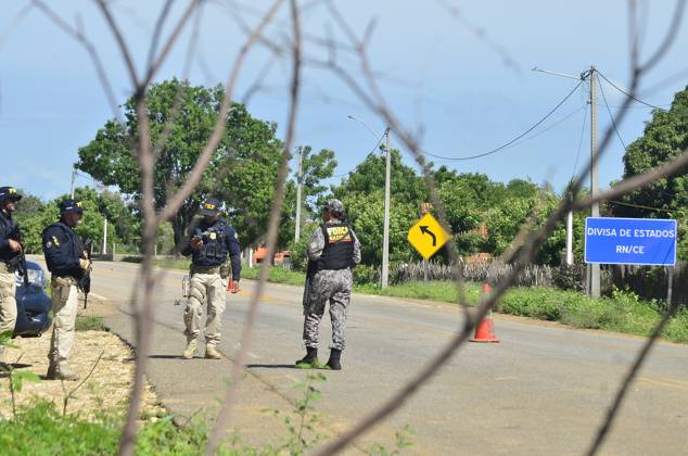 Task Force on the RN and CE Border, Baraunas RN 02 25 2024 RIO GRANDE ...