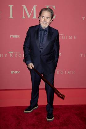 David Bamber at the premiere of the HBO Max series The Regime at the ...