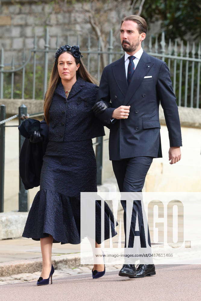 . 27 02 2024. Windsor, United Kingdom. Princess Nina of Greece and ...