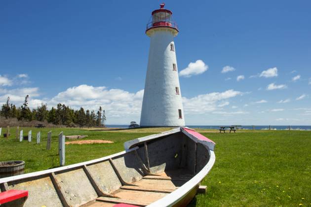 Lighthouse, Point Prim, Prince Edward island, Canada