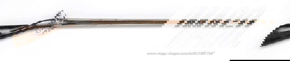 Dubbelloops flint turn rifle, anonymous, 1670 - 1680 flintlock gun The ...