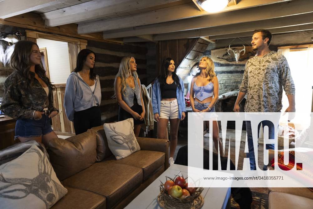 FARMER WANTS A WIFE, Farmer Mitchell Kolinsky (right) with his daters ...