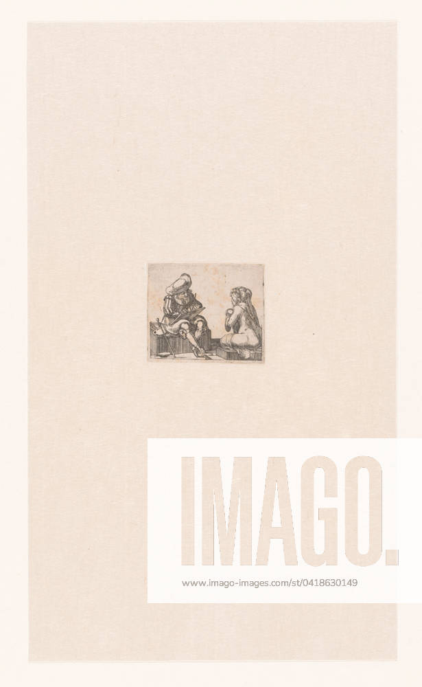 The painter with his model in his studio, Rudolph Meyer, 1615 - 1638 ...