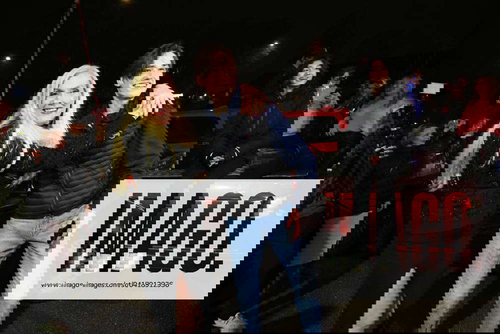 KARLSTAD, SWEDEN 20240301 Gunilla Persson and Hugo ThorÃ n and young ...