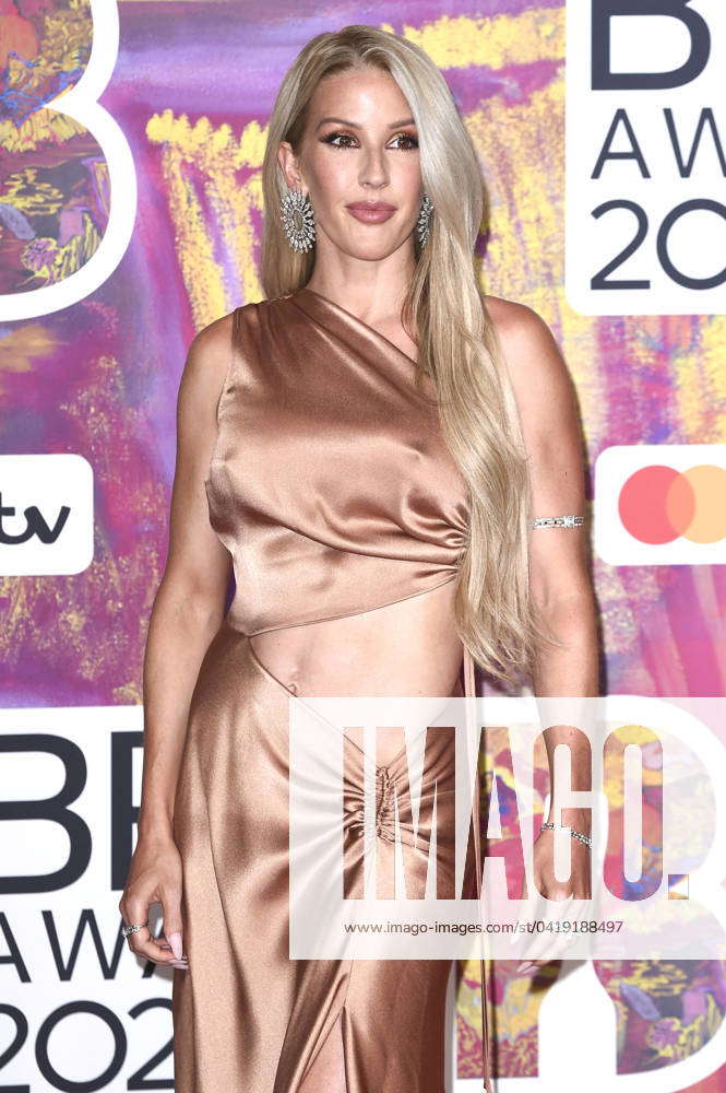 Ellie Goulding At The Presentation Of The 44 Brit Awards 2023 At The O2