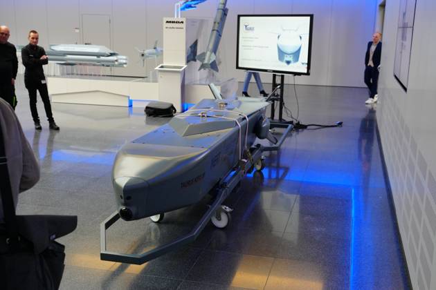 Schrobenhausen, Bavaria, Germany - : Guided missile Taurus KEPD-350 of ...