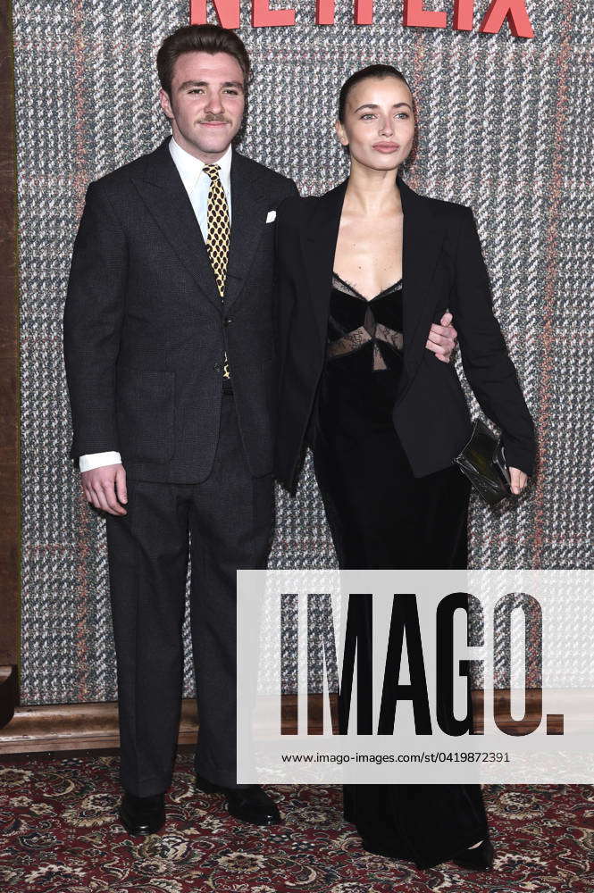 Rocco Ritchie with girlfriend Olivia Monjardin at the premiere of the ...