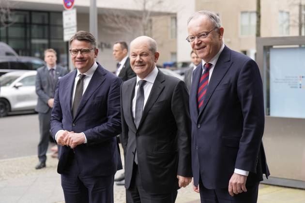 Minister Presidents Conference at the State Representation of Hesse At ...