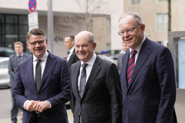 Minister Presidents Conference at the State Representation of Hesse At ...