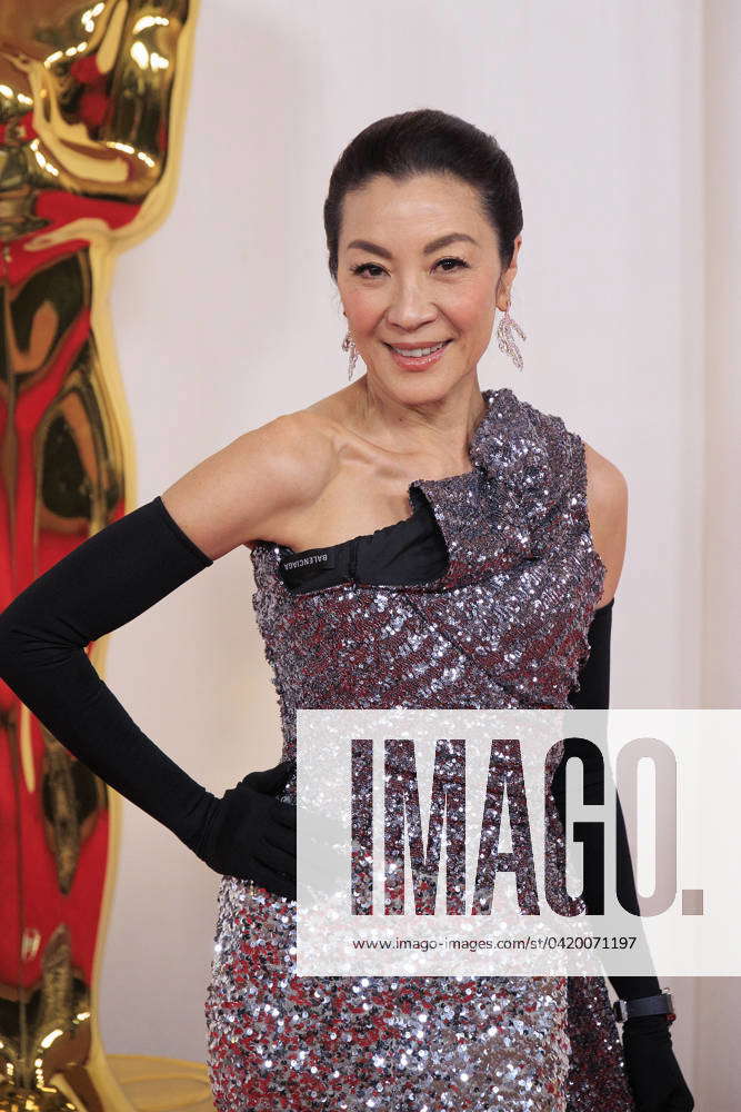 March 10, 2024, Hollywood, California, USA: Michelle Yeoh on the red ...