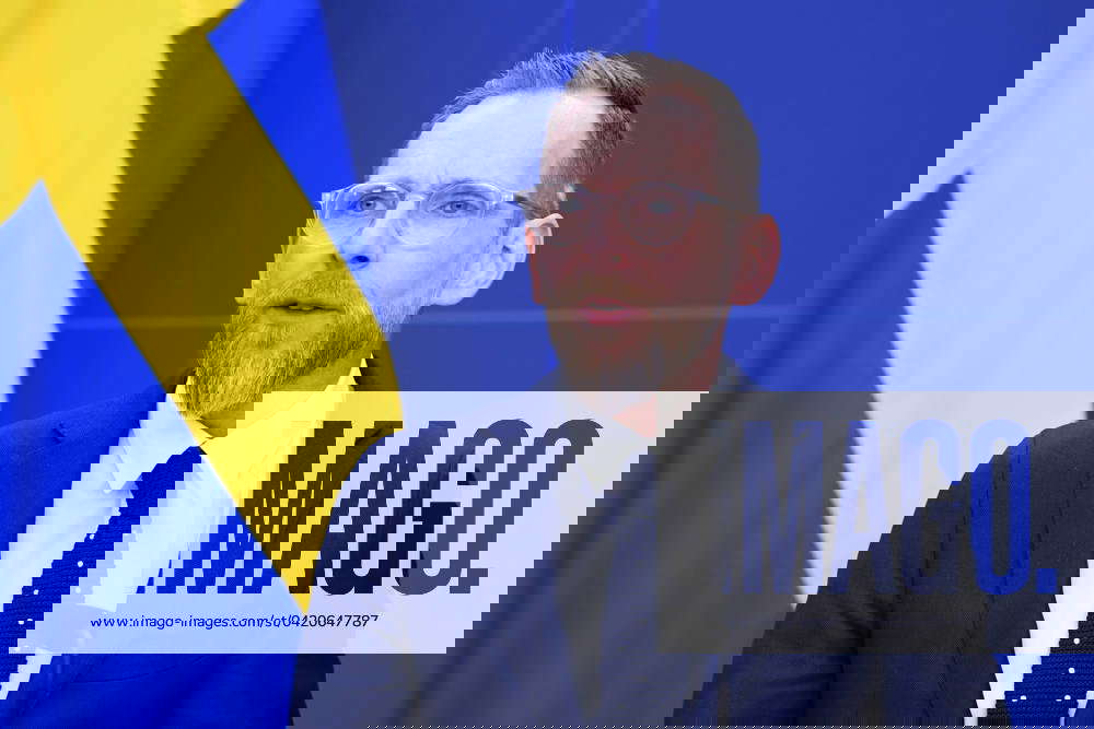 Stockholm Sweden 20240314 Minister Of Social Affairs Jakob Forssmed Kd