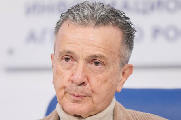 RUSSIA, MOSCOW - MARCH 14, 2024: Italian singer Enzo Ghinazzi known as ...