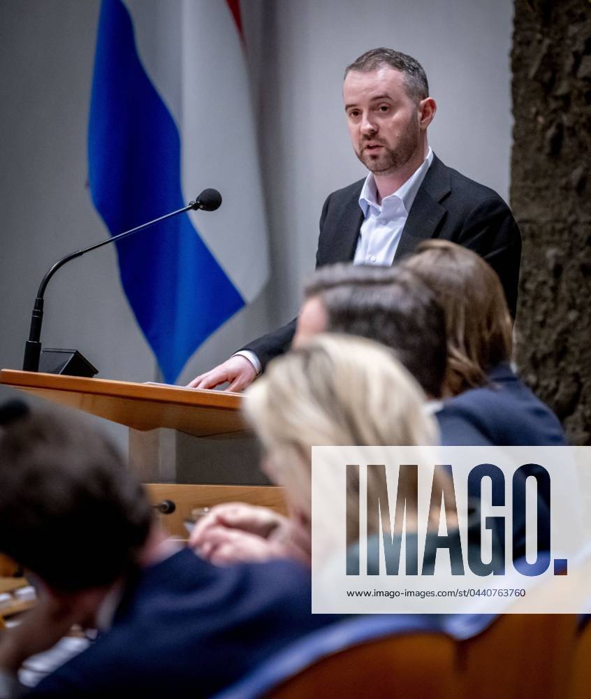 THE HAGUE - Jimmy Dijk sp during a debate in the House of ...