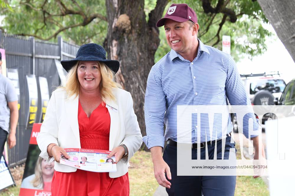 INALA BYELECTION, Labor candidate Margie Nightingale arrives to Inala ...
