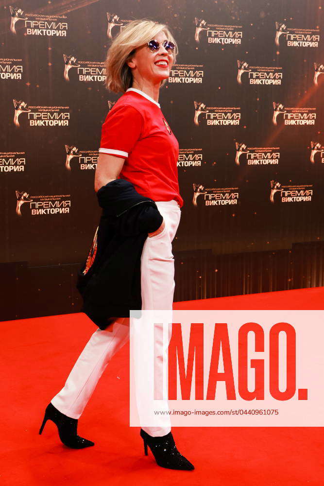 RUSSIA, MOSCOW REGION - : Singer Lika Star poses ahead of a ceremony ...