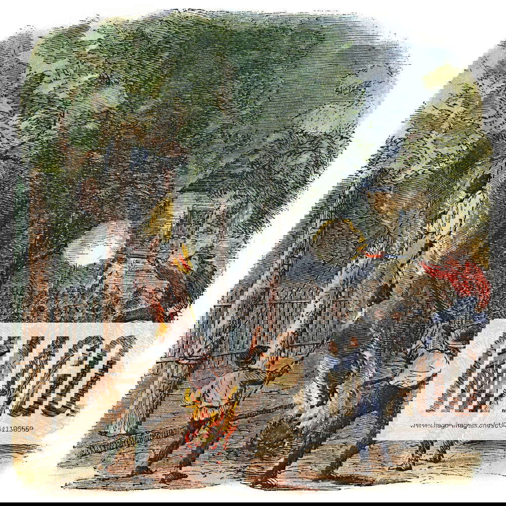 NEW YORK: DRAFT RIOTS 1863. Hanging and burning a black man in Clarkson ...