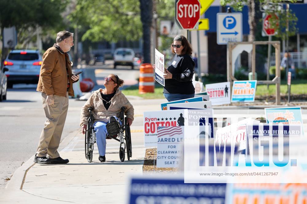 March 19 2024 Florida Usa Mark Bunker Candidate For Clearwater