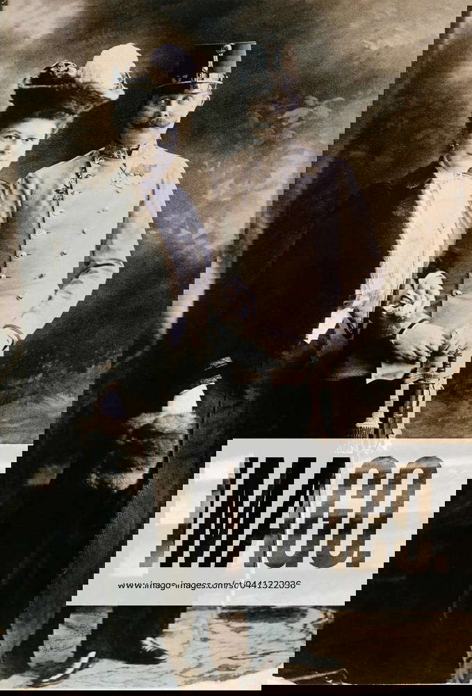 ARCHDUKE FRANZ FERDINAND of Austria (1863-1914). Franz Ferdinand with Archduchess Sophie at the