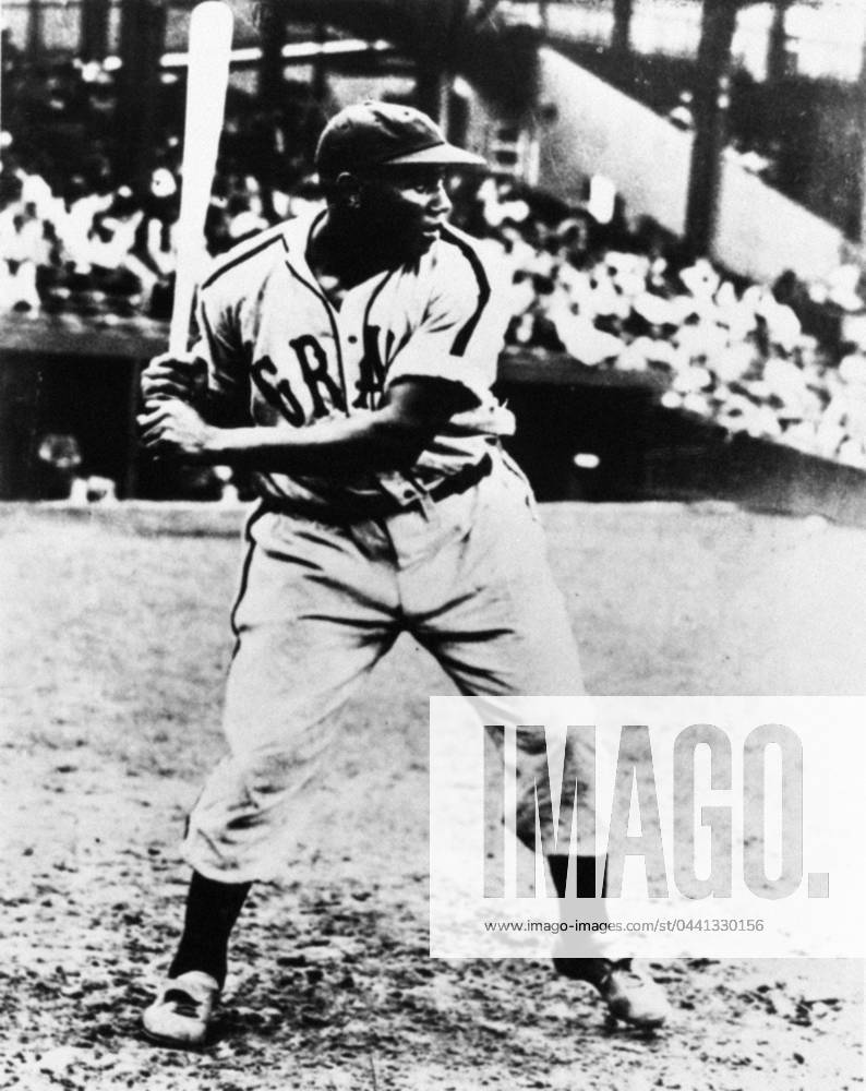 JOSH GIBSON (1911-1947). American baseball player. Gibson, at bat ...