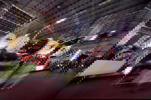 The MIR Soviet space station, launched into orbit on Feb. 20, 1986. The ...