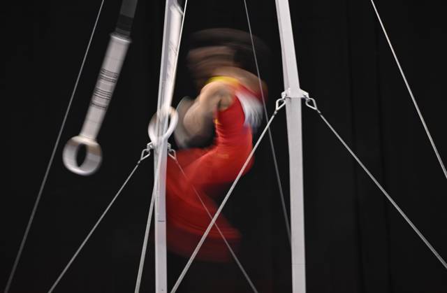 Gymnastics, Artistic gymnastics, Turner, Men, Feature, Movement ...