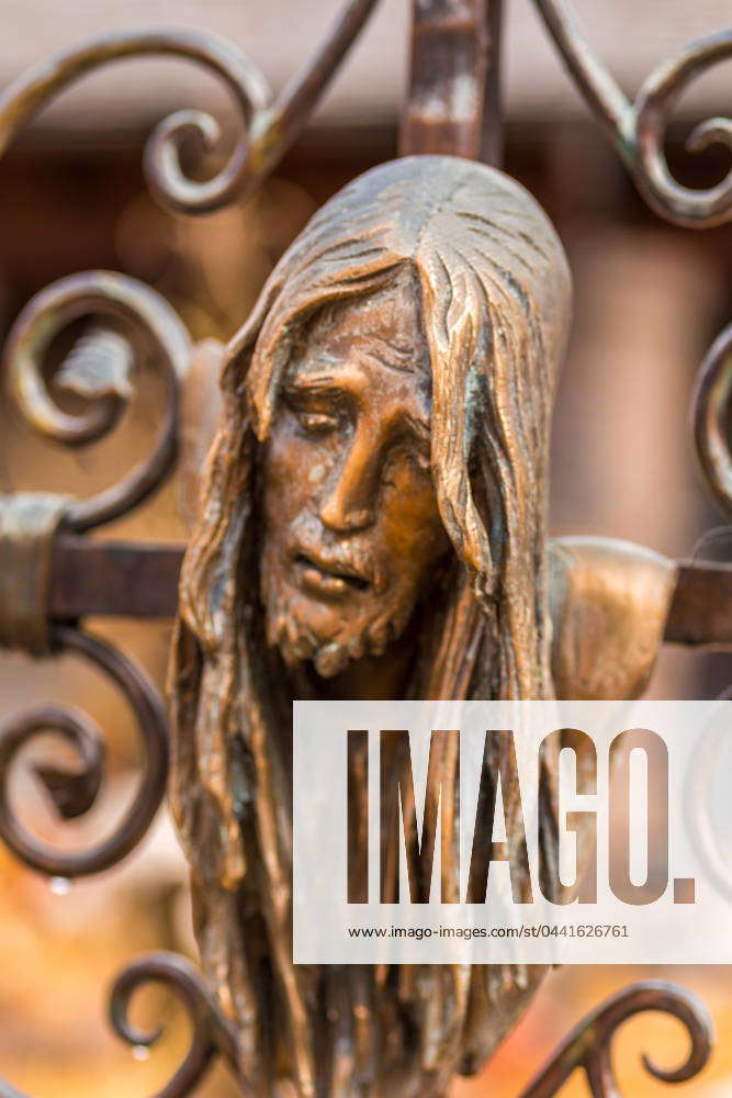 Jesus Christ iron sculpture of Jesus Christ