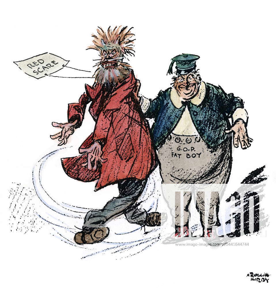 CARTOON: RED SCARE, 1924. I Want to Make Their Flesh Creep! The ...